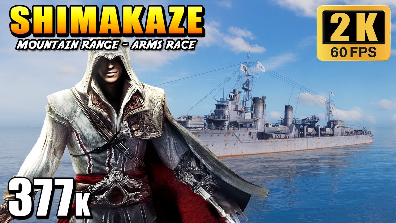 Destroyer Shimakaze - Sneaky assassin with 8km torpedoes - YouTube