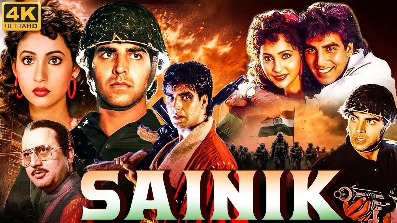 Sainik (1993) - Superhit Hindi Movie | Akshay Kumar, Ashwini Bhave, Ronit Roy, Farheen - YouTube