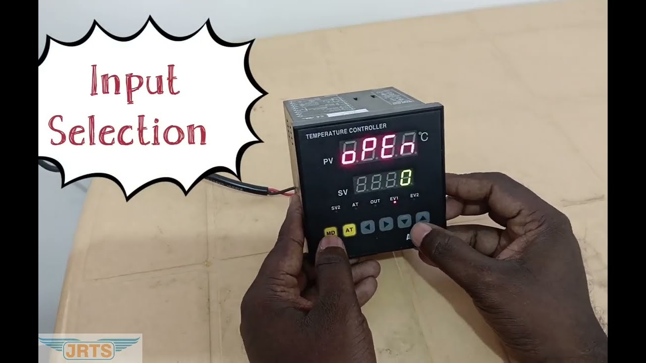 Input Selection Autonics - TZN4L - YouTube