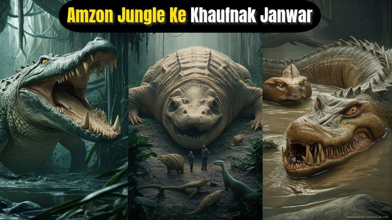 Deadliest Monsters of The Amazon Rainforest - YouTube