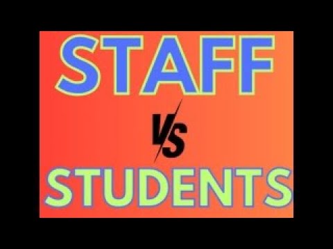 Staff vs Students Volleyball Game - YouTube