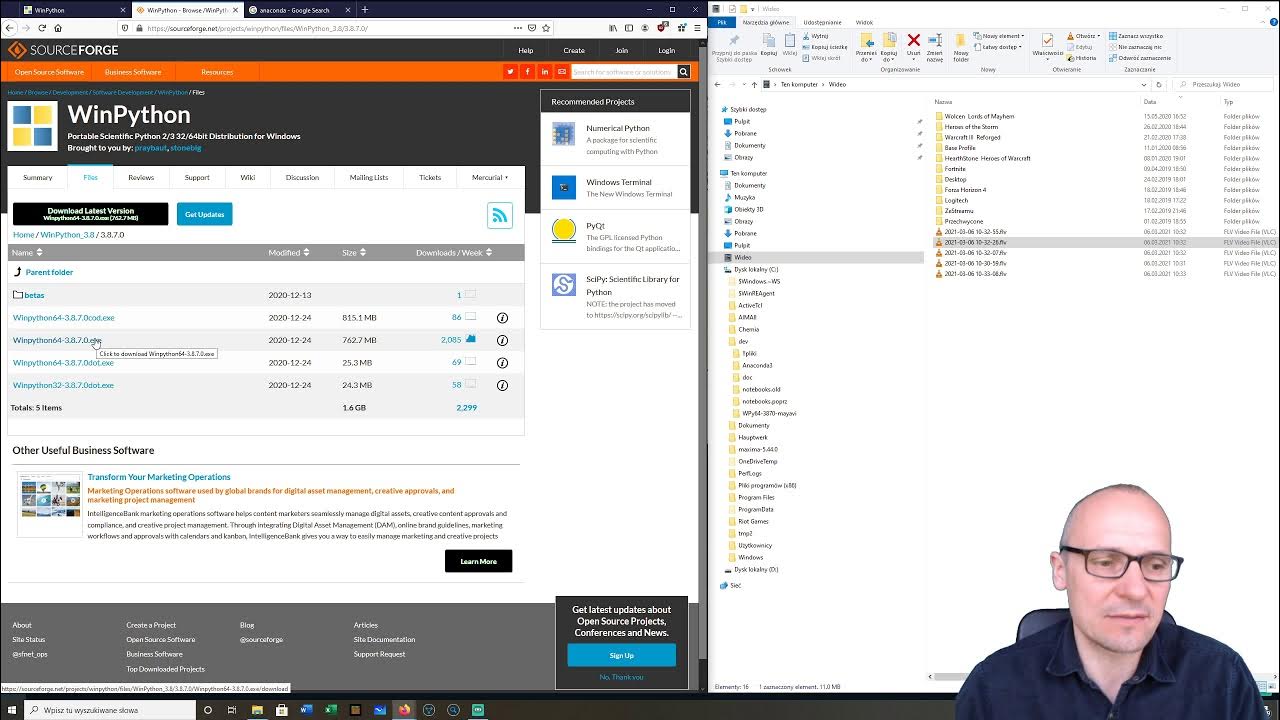 [ENG] Python programming 1: WinPython/Anaconda Installation - YouTube