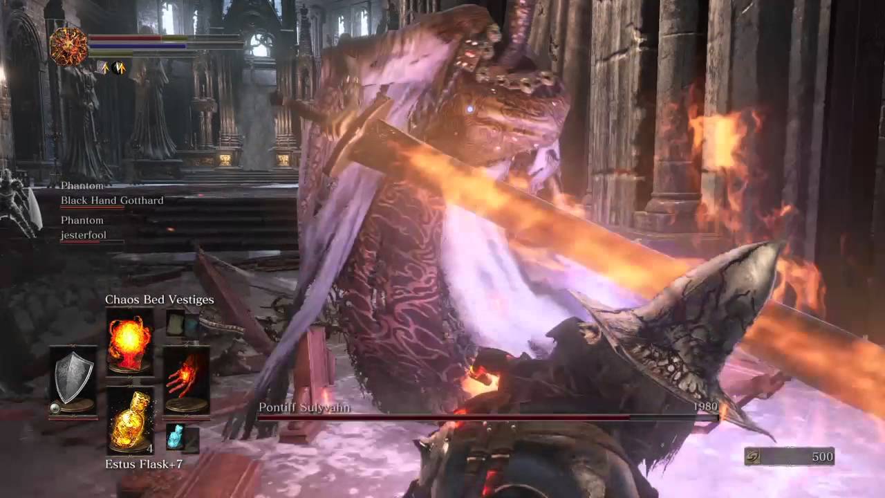 DARK SOULS™ III Irithyll Boss - YouTube