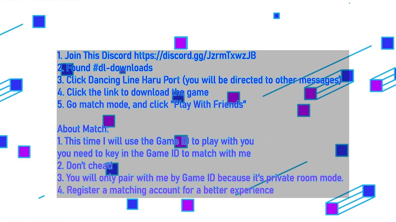 DL Haru Port - Play Dancing Line with me (Match mode) - YouTube