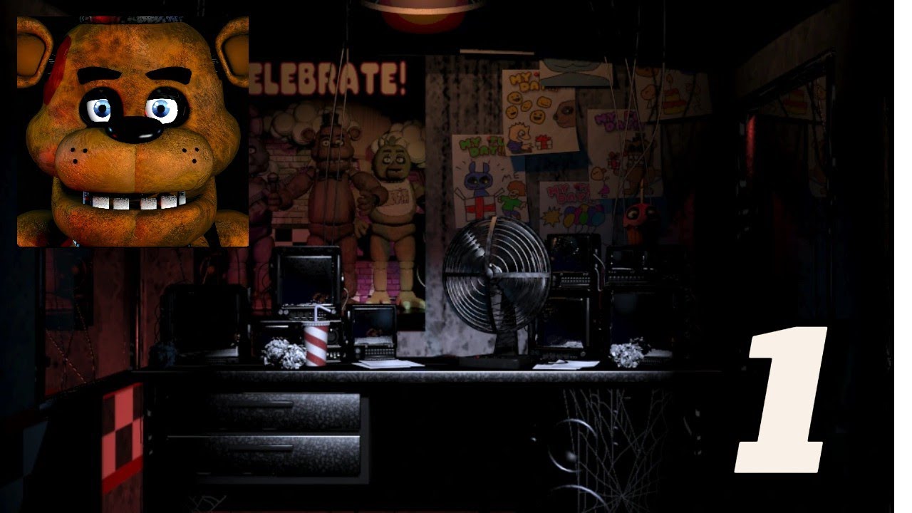 Five Nights at Freddy's Gameplay Walkthrough Night 1 | FNAF 1 - YouTube