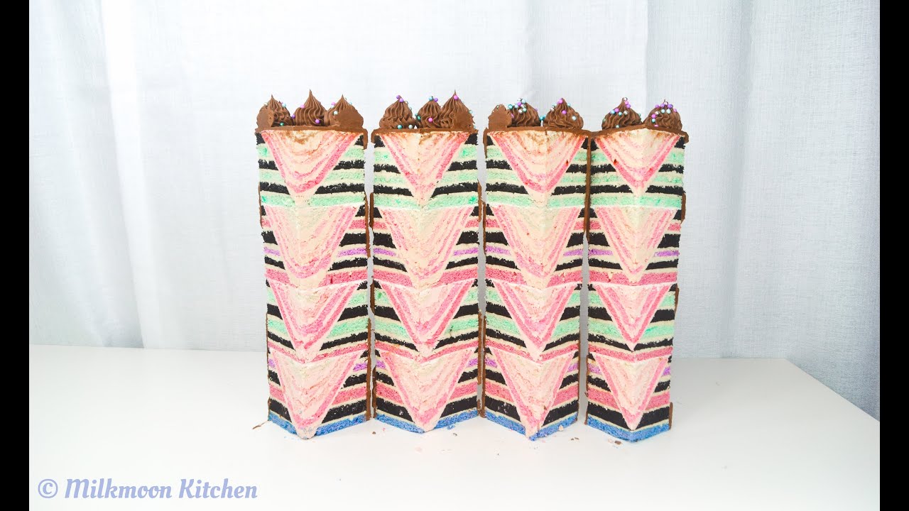 V Shaped Layer Cake