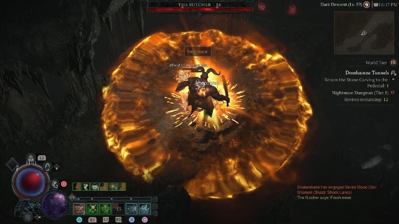 Loot Goblin + Butcher Domhainne Tunnels NMD T1 - YouTube