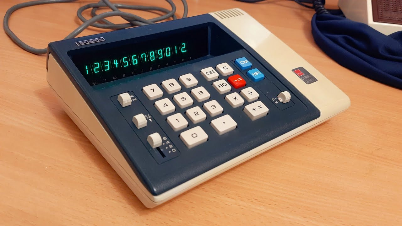 Sharp Compet 225 (CS-225) vintage electronic calculator (circa 1972 ...