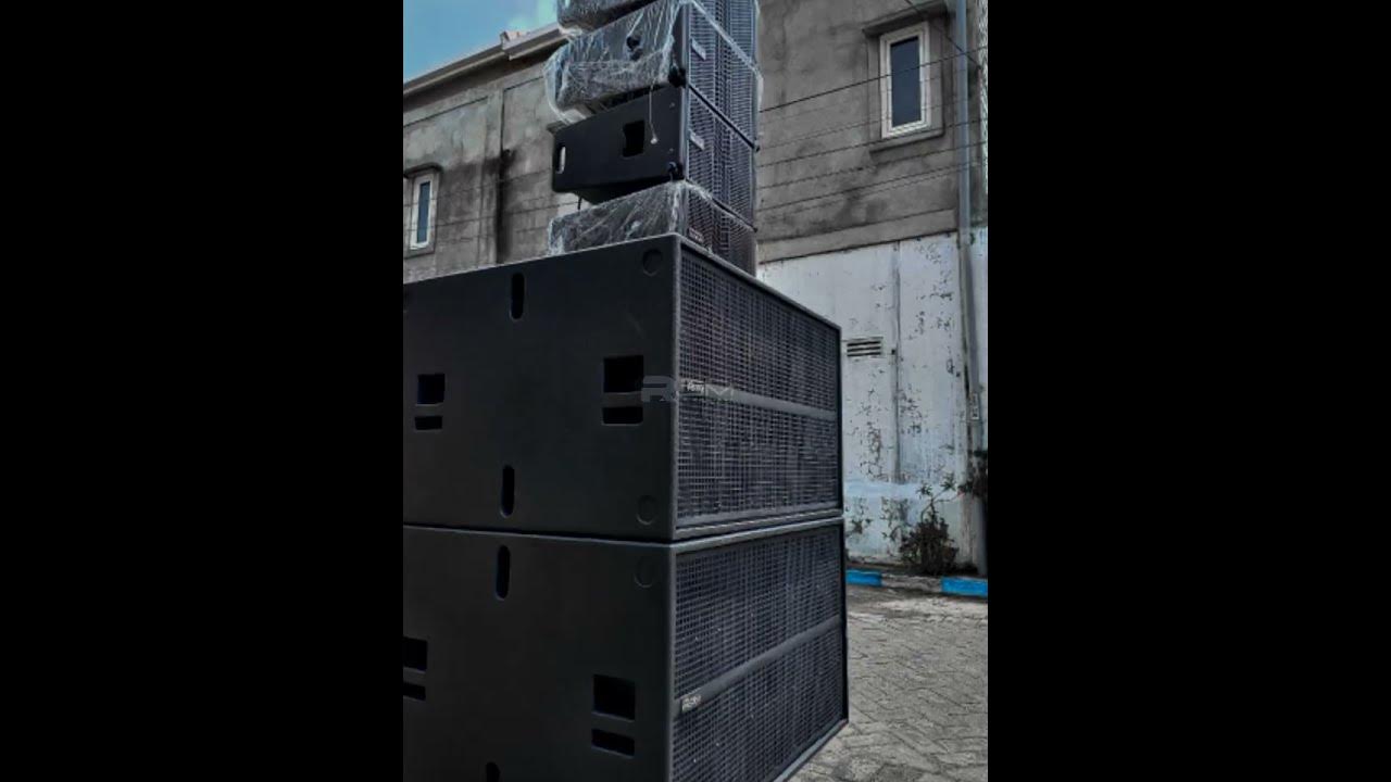 custom line array 8 inch - YouTube