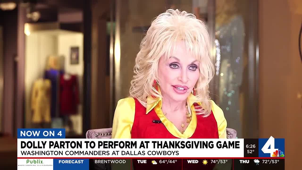 Dolly Parton to perform at Thanksgiving football game - YouTube