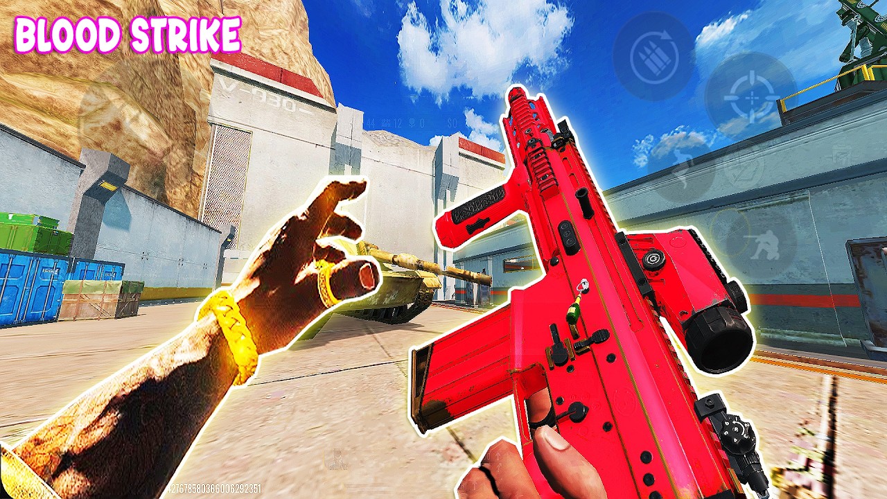 BLOOD STRIKE GAMEPLAY CON SCAR-L Y P90 - YouTube