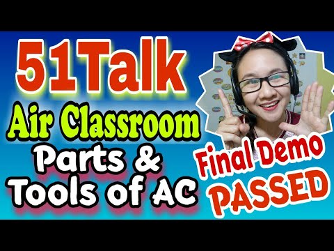 51Talk VIRTUAL CLASSROOM - Parts and Tools of AC - YouTube