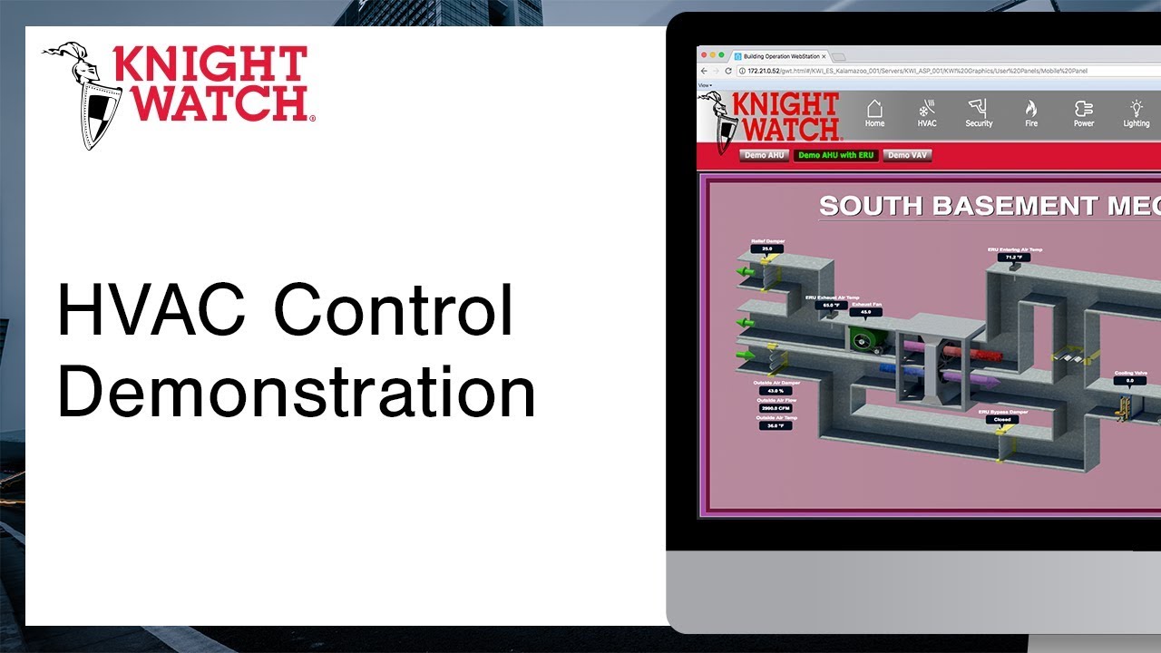 Web-Based HVAC Control Demonstration - Knight Watch Building Automation ...