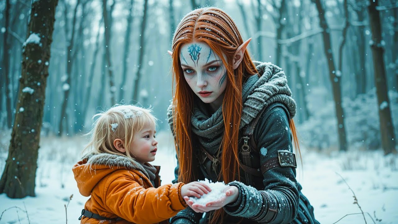 She Was a Hungry Alien Widow—Until the Little Girl Offered Her Father’s ...