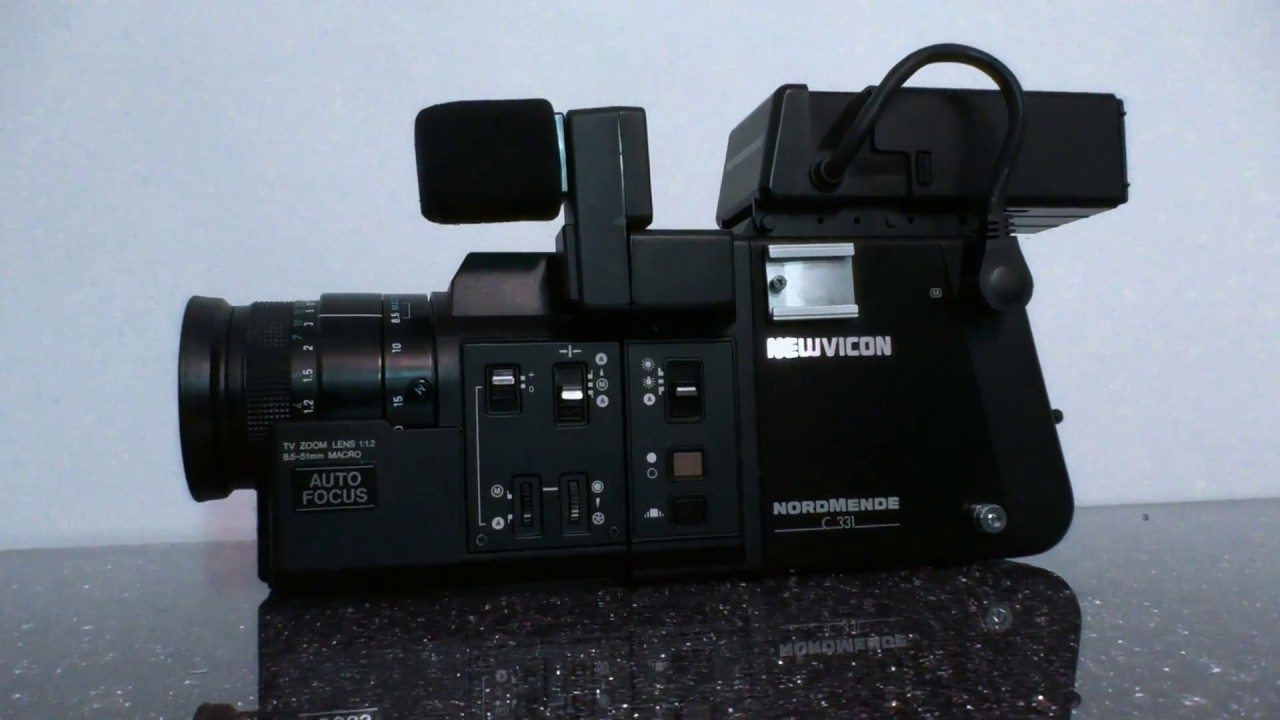 Nordmende C331 Newvicon Camera Tube - YouTube