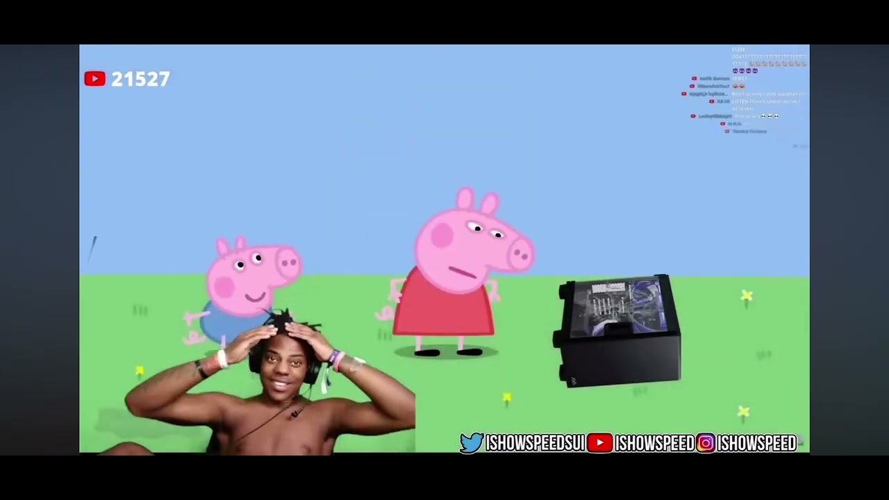 Ishowspeed peppa pig full stream - YouTube