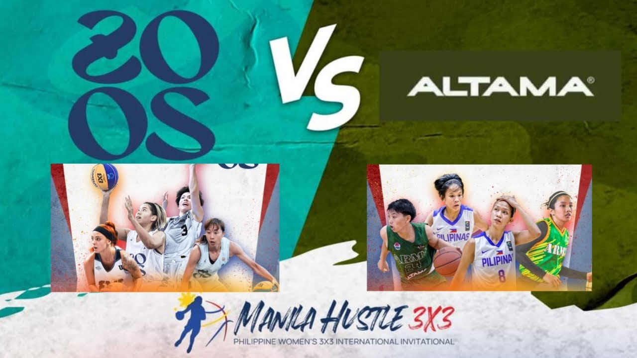 Manila Hustle 3x3 | 🇵🇭 Altama Vs 🇯🇵 Zoos | Game 8 Ends win with Zoos ...