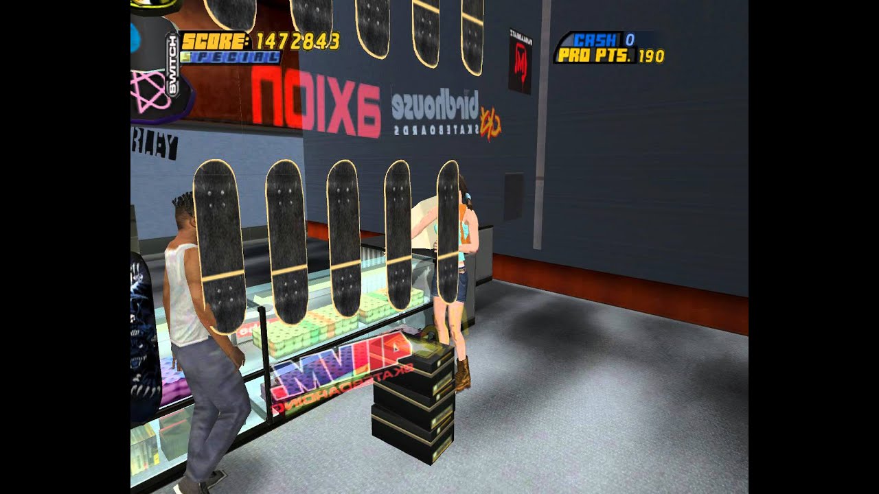 THPS4 ~ Off The Map Glitch ~ Practice Level - YouTube