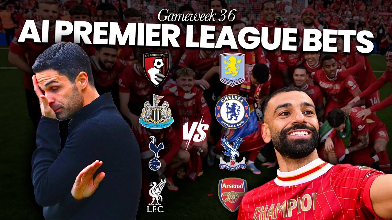 Premier League Gameweek 36 Predictions and AI Analysis | Premier League 2024/25 - YouTube