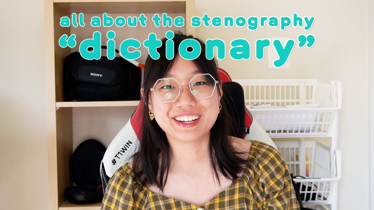 What is a dictionary? (explaining stenography stuff) - YouTube