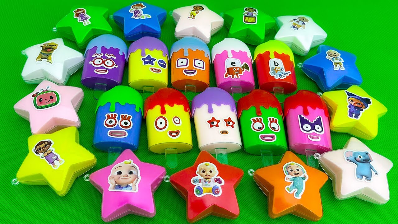 Numberblocks, Alphablocks Looking for Slime in Ice-cream and Little ...