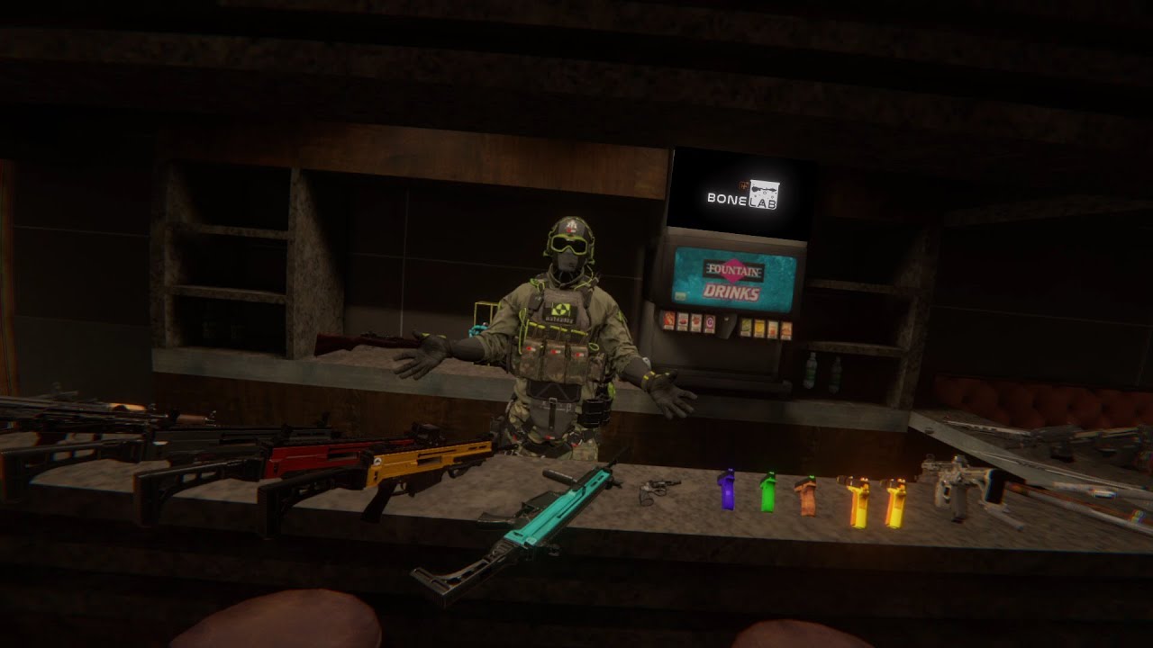 Bonelab Crazy Massive Weapons Showcase - YouTube