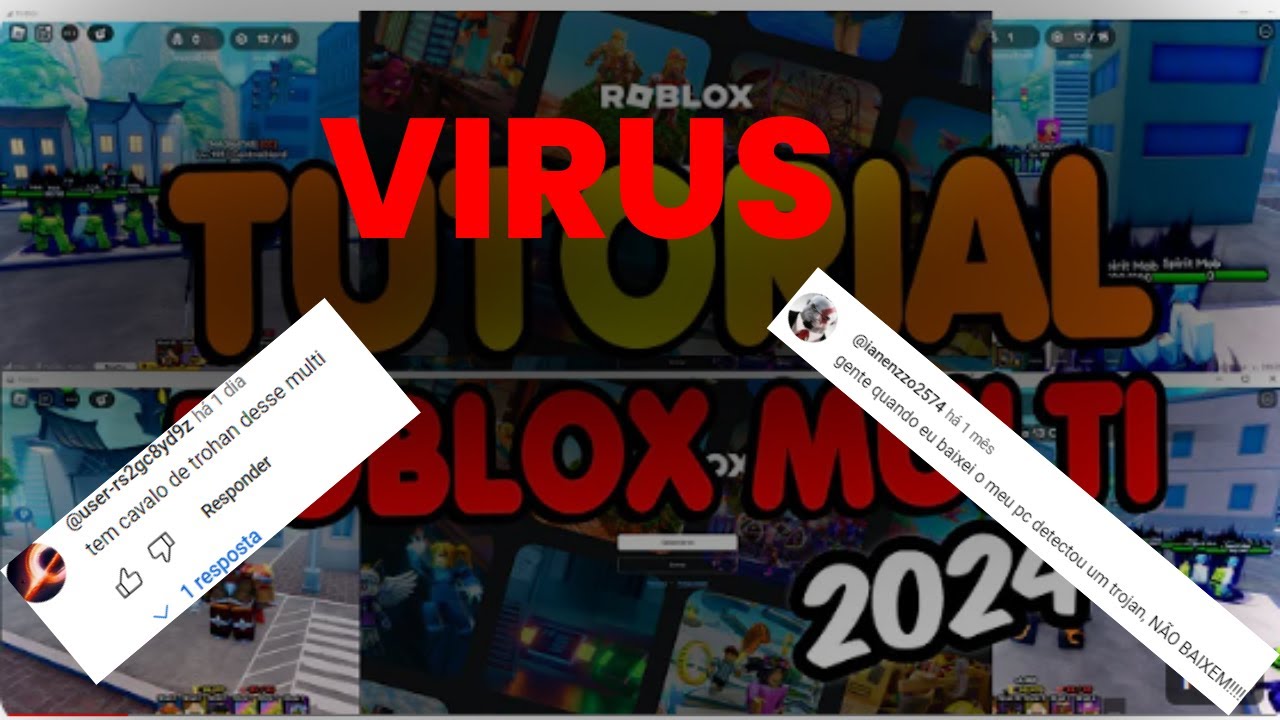 O GOLPE DO ROBLOX MULTI - YouTube
