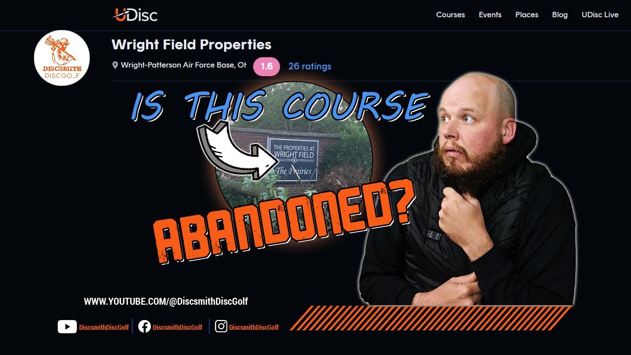 Exploring Wright Field Properties: The Forgotten Disc Golf Course - YouTube