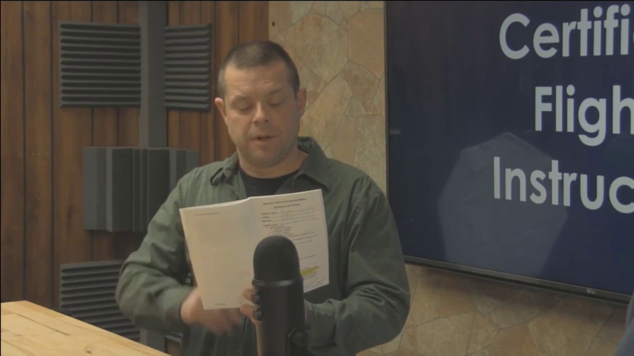 Certified Flight Instructor FOI Written Test Debrief - YouTube