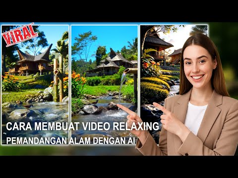 Cara Membuat Video Relaxing Pemandangan Alam Dengan AI