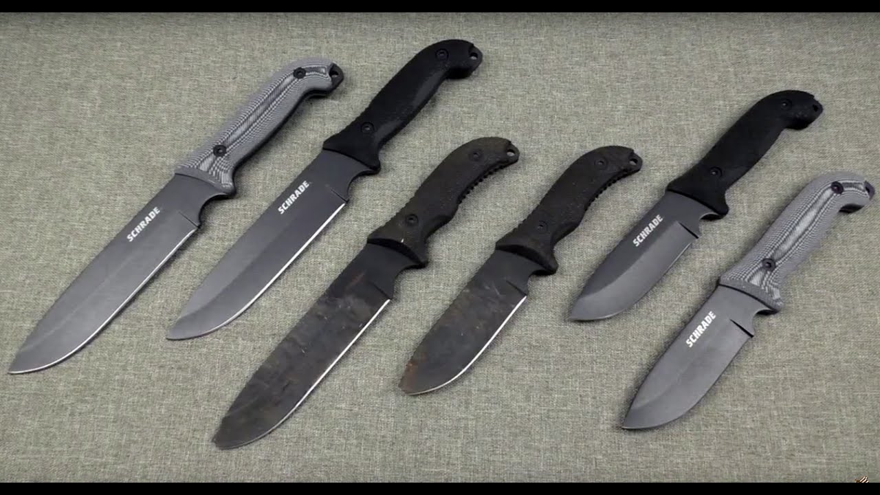 Schrade SCHF51 & SCHF52 Preview: V-Log Thursday - YouTube