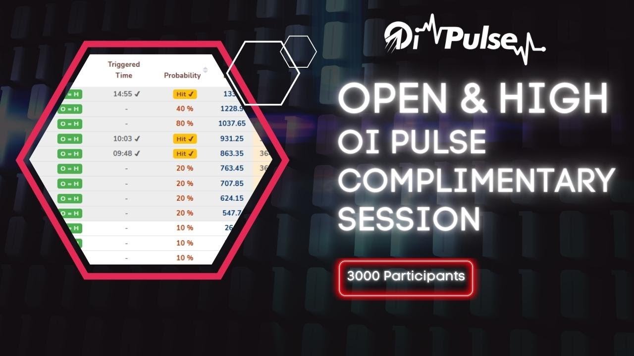 Open & High || OI Pulse Complimentary Session || - YouTube