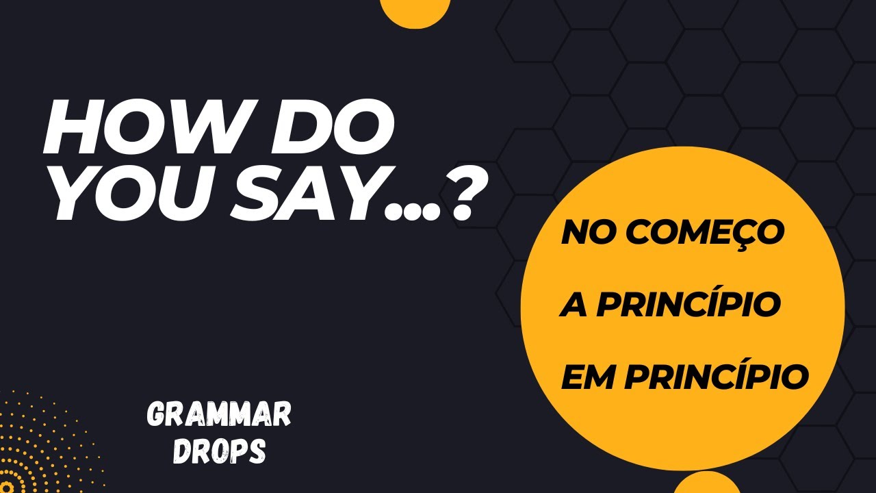 How do you say these things in English? Phrases often confused by ...