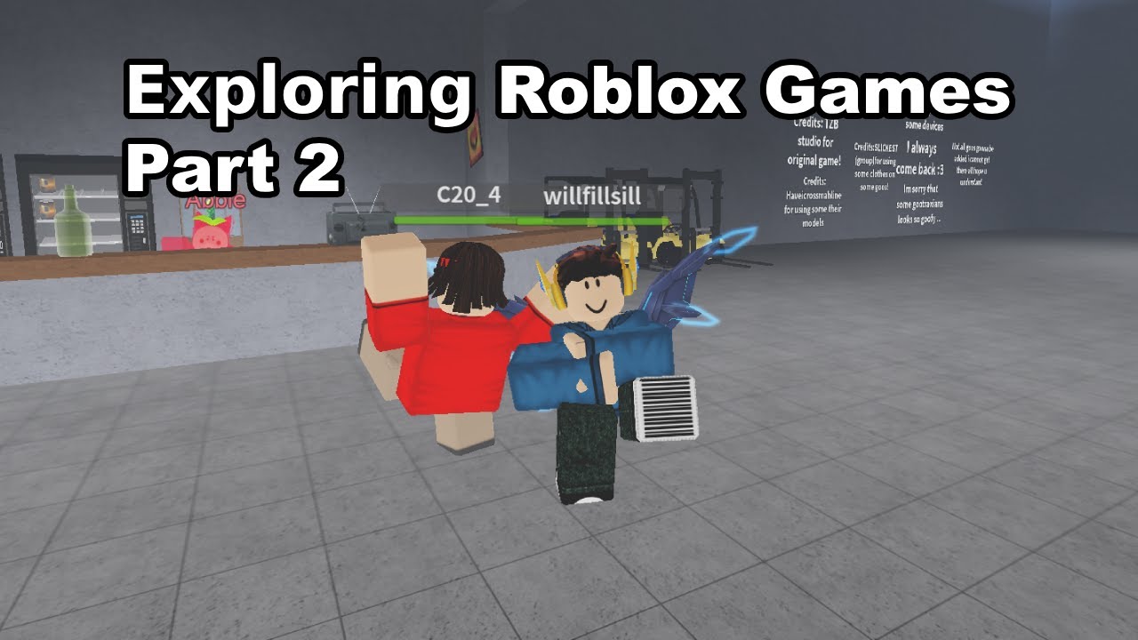 Exploring Roblox Games Episode 2 - YouTube