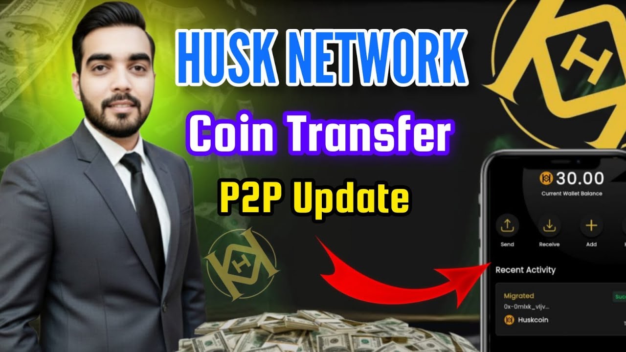 Husk Network Create Wallet | Husk Network P2P Update - YouTube