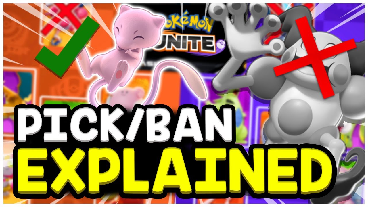 PICK/BAN MODE COMING NEXT UPDATE?! *Draft EXPLAINED* - Pokemon Unite ...