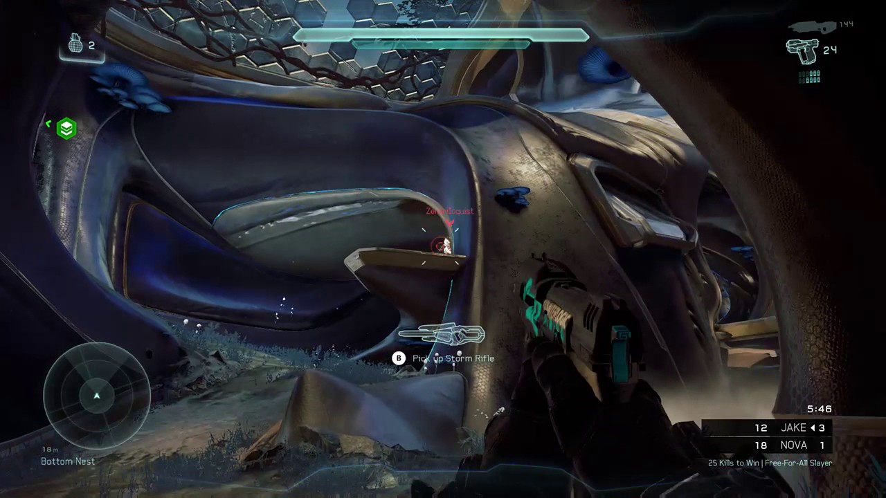 Halo 5 Regret FFA Ninja on Scattershot - YouTube