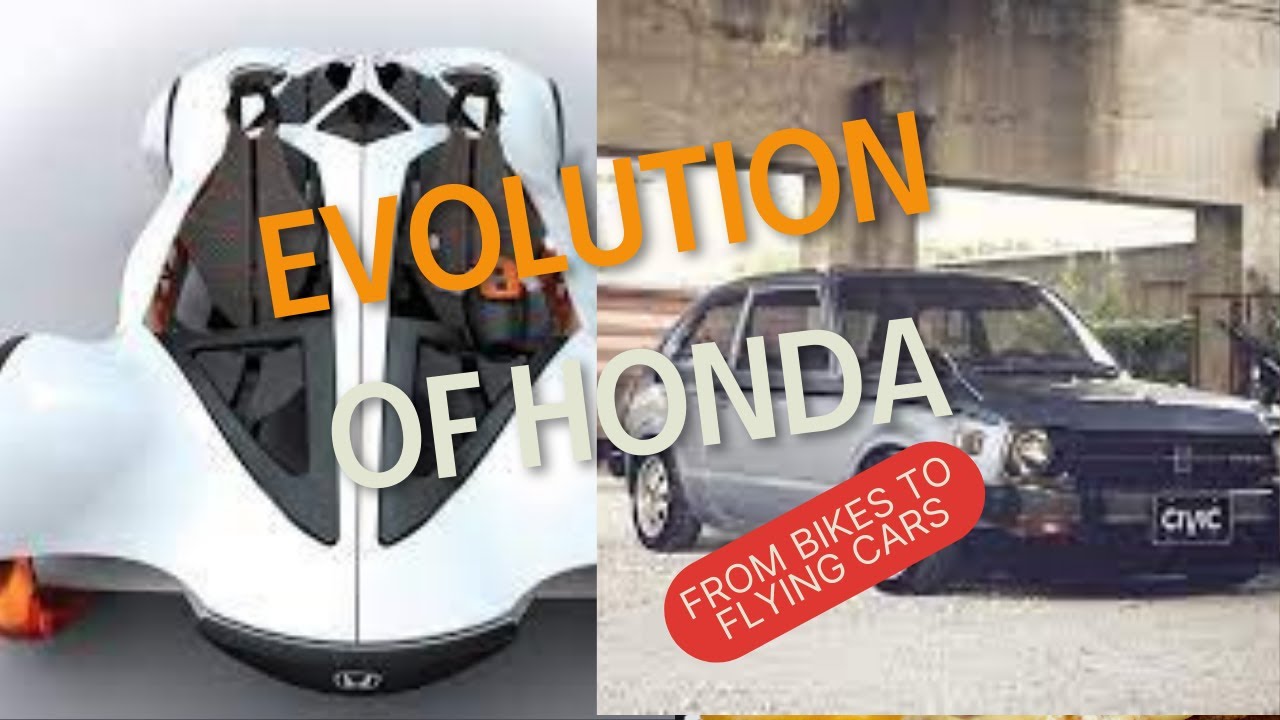 Evolution of Honda Company | Honda Flying Car. - YouTube