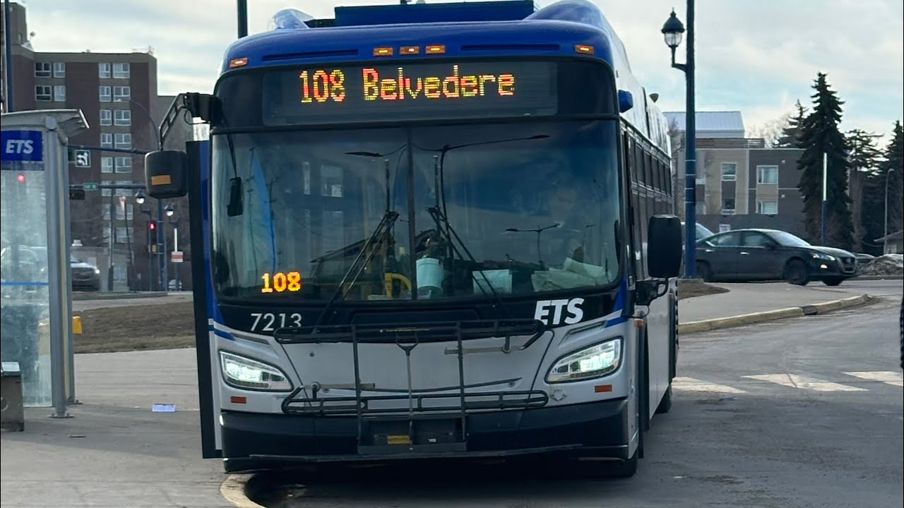 Edmonton Transit Service [ETS] 2022 XD40 - #7213 - YouTube