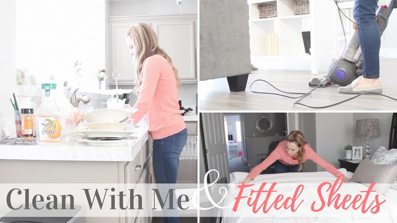 Clean With Me | & Fitted Sheets - YouTube