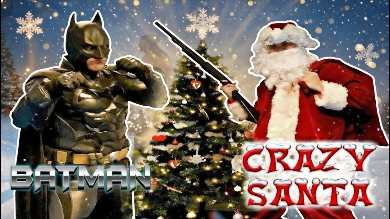 BATMAN vs CRAZY SANTA in Real life | Christmas Special | Flips & Kicks ...