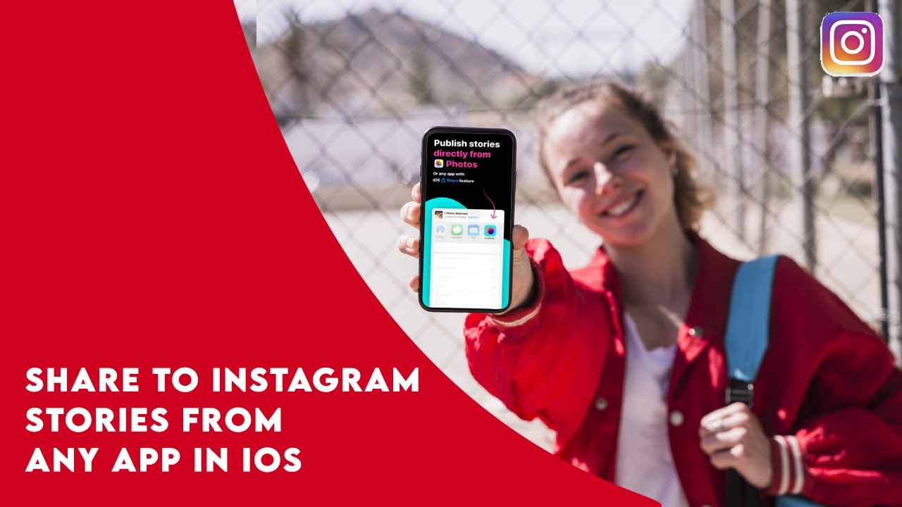 Share To Instagram Stories From Any App in iOS - YouTube