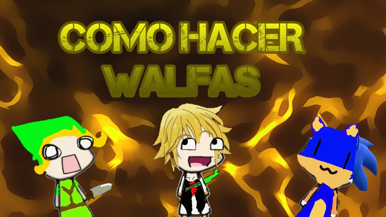 Cómo hacer WALFAS TUTORIAL - YouTube