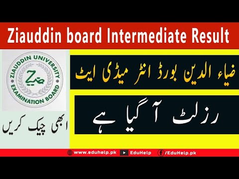 ZUEB Result 2024 SSC Part 2 | Ziauddin Board Result 2024 - YouTube