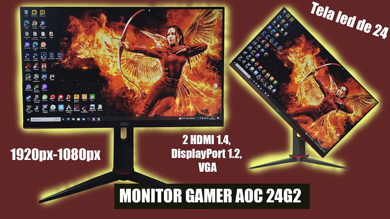 Unbox Monitor AOC G2 24 - YouTube