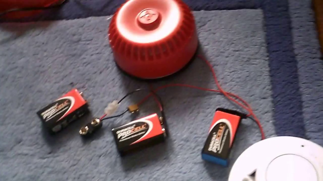 Testing my AlarmSense smoke detector with my roshni sounder. - YouTube