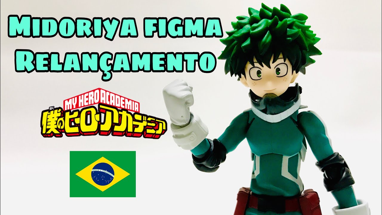 Review boneco Izuku Midoriya(Deku) Figma Reissue/Relançamento-Max ...