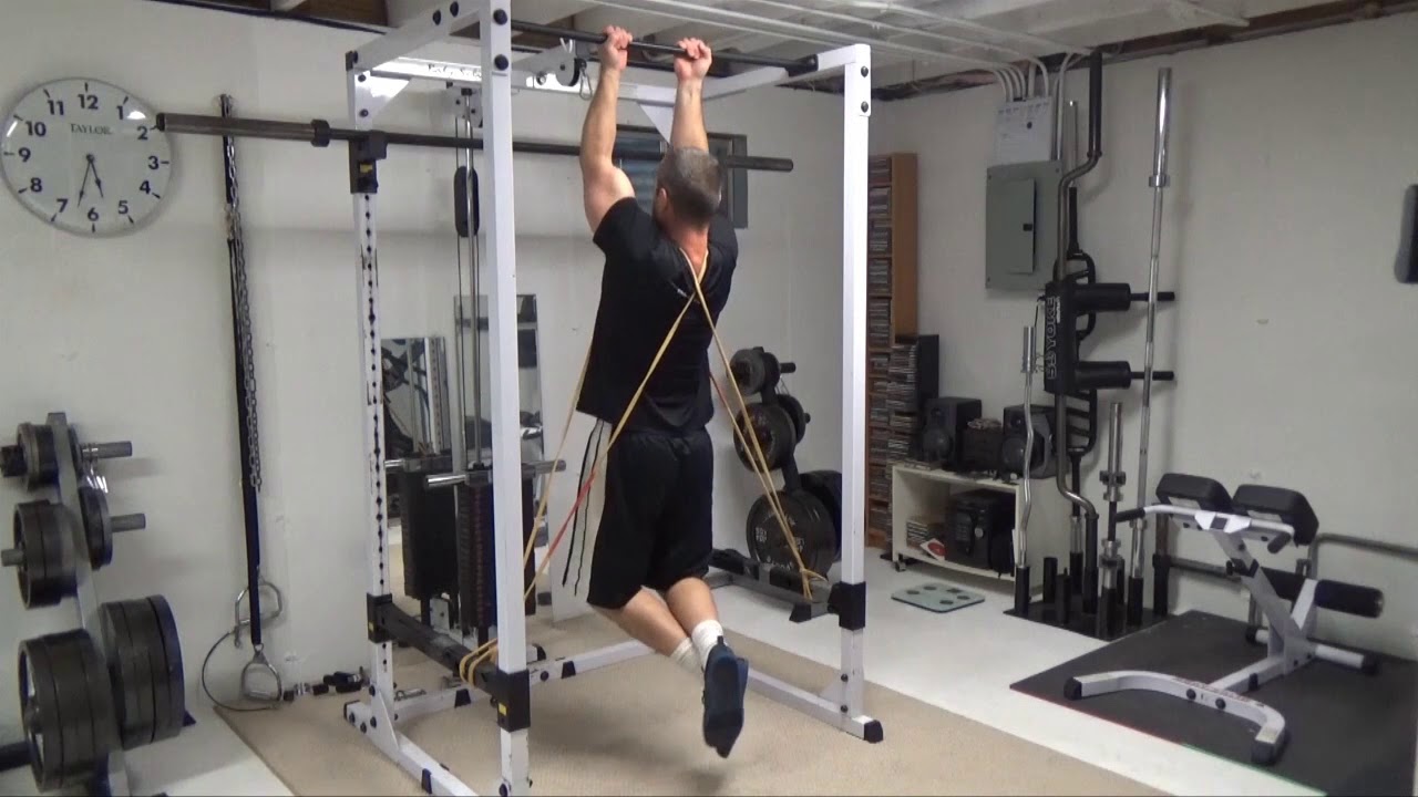 Do More Chin-Ups FAST with this banded drop-set method - YouTube