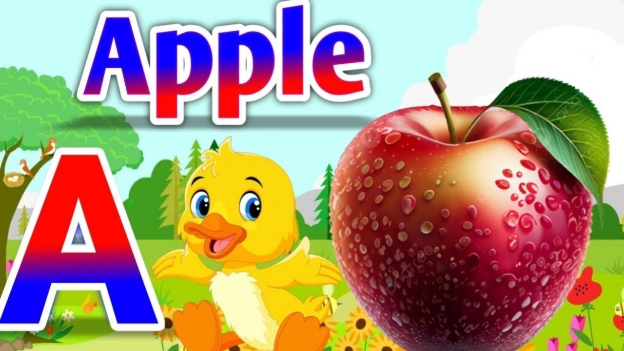 ABC Phonics Song l A For Apple l ABC Song l Toddlers video With Nursery ...