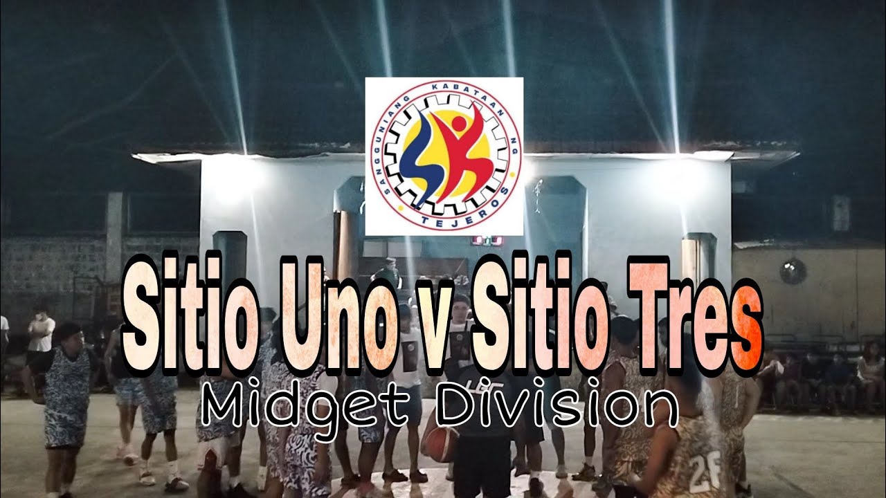 Brgy. Tejeros Inter Sitio (midget Division) Sitio Uno v Sitio Tres - YouTube